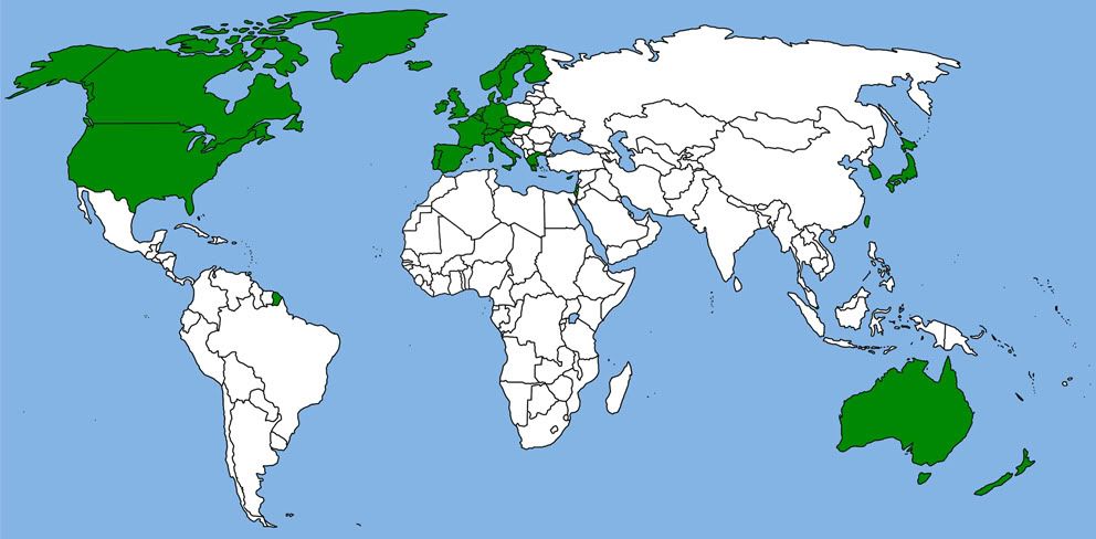 Least Corrupt Non-Developed Countries Quiz - By France