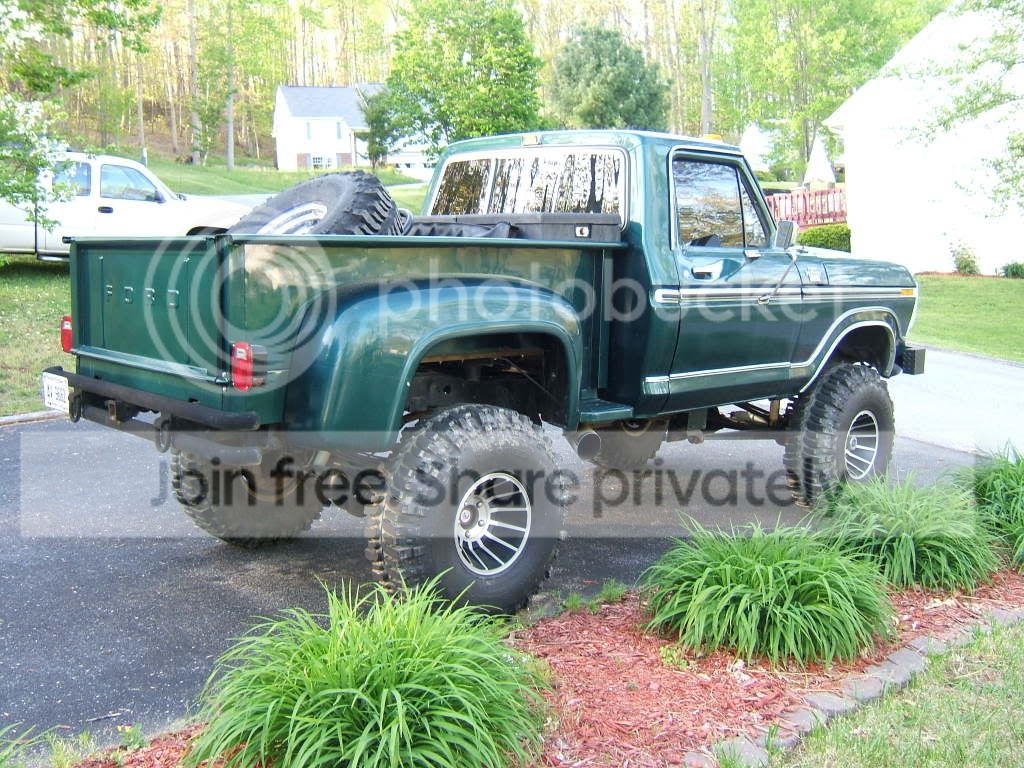 Feeler ad for a restored 1978 F150 Stepside | Pirate 4x4