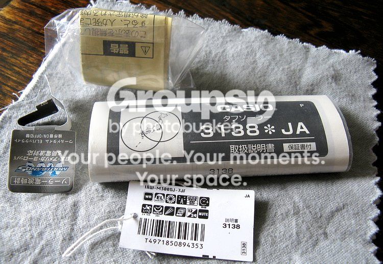 Casio Japan Model Stainless, Solar, Multiband REDUCED | WatchUSeek ...
