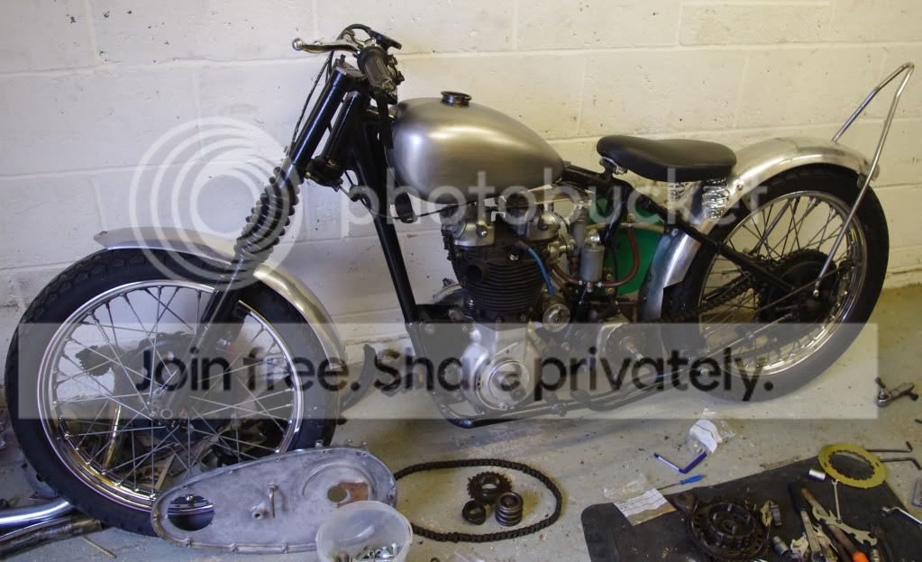 Pre-unit primary case and clutch | Triumph Rat Motorcycle Forums