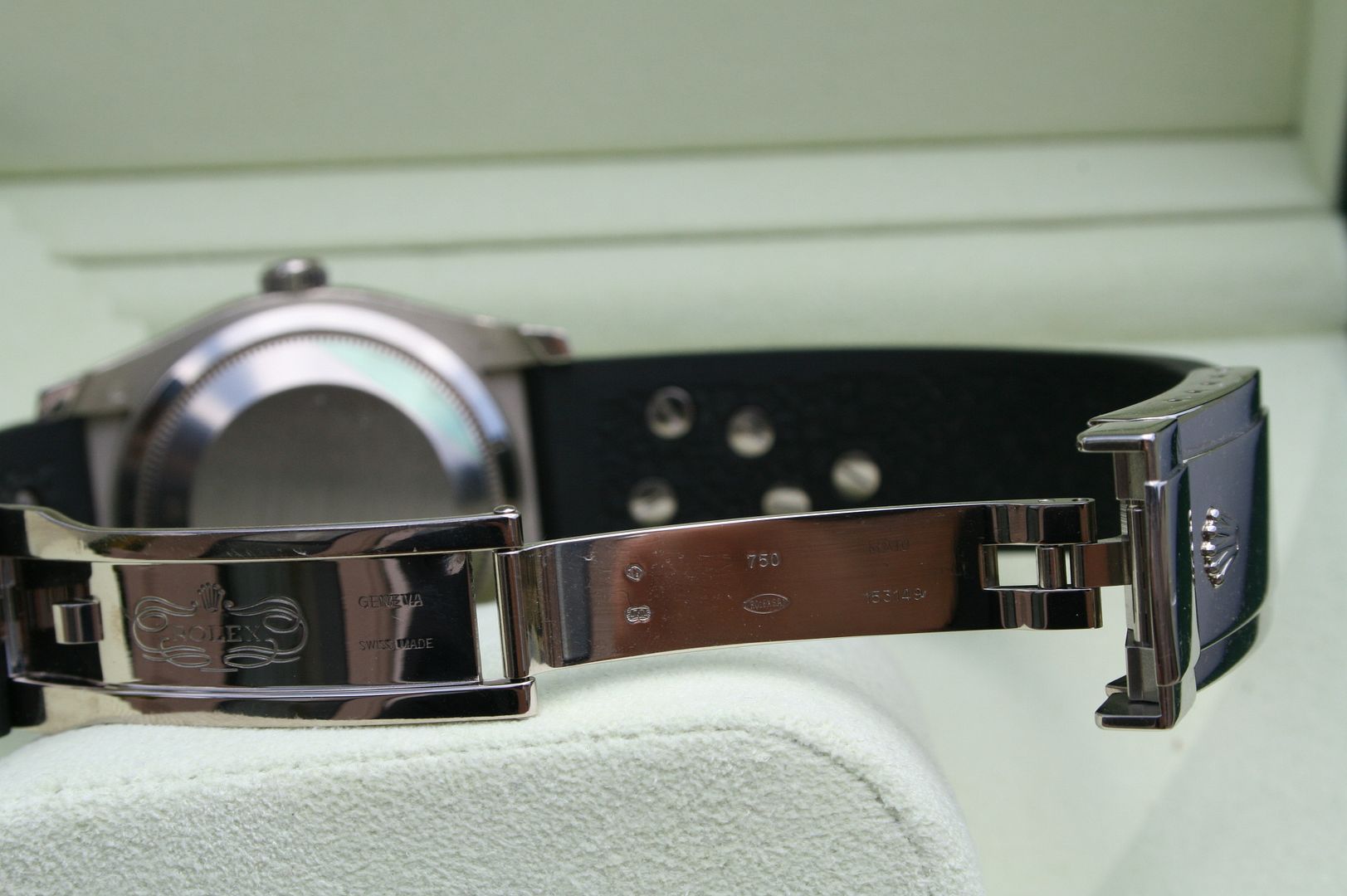 WatchNet: Luxury Time: FS: Rolex Zebra Datejust 18K Diamond 116189 in ...