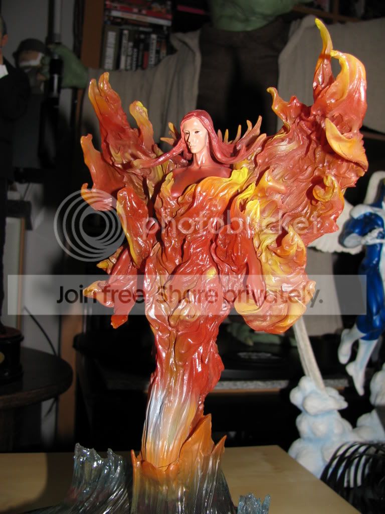 X3 Milestones: Phoenix Rising Statue - Statue Forum