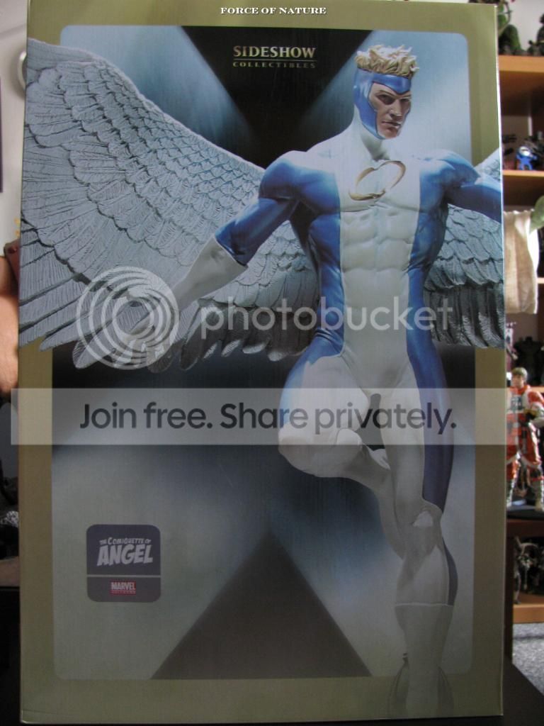 PICS: With a little help from above - The Angel Comiquette - Statue Forum