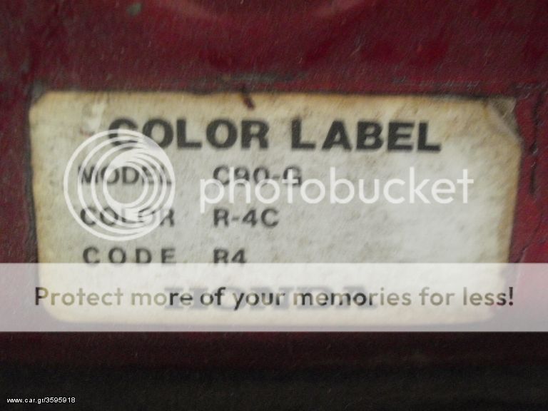 honda c90 cub PAINT - C90Club.co.uk