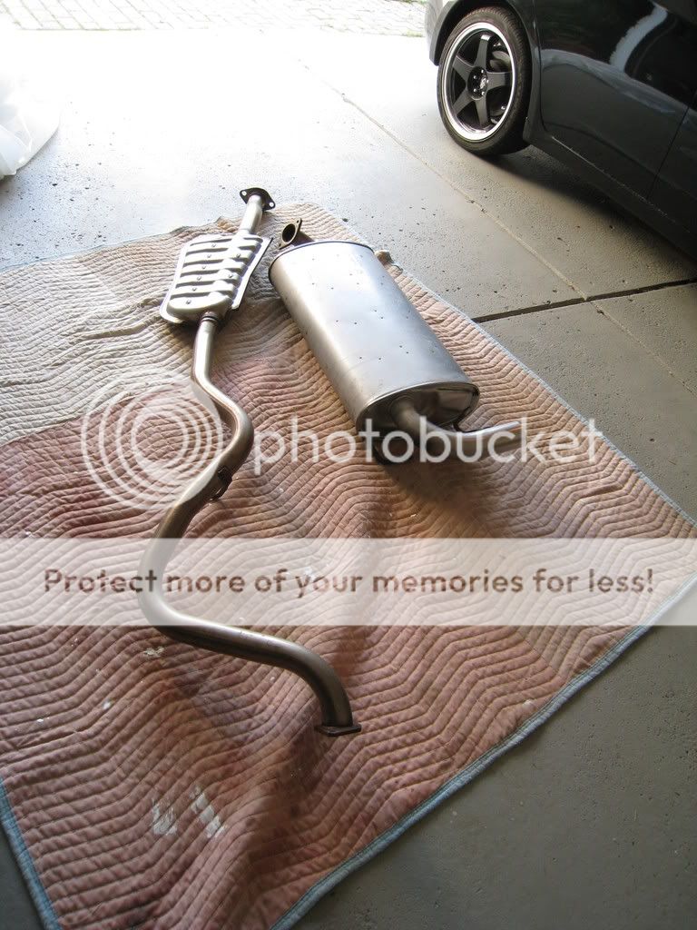 '08 WRX stock exhaust system - NASIOC